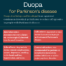 Duopa for Parkinson's disease | Parkinson's News Today