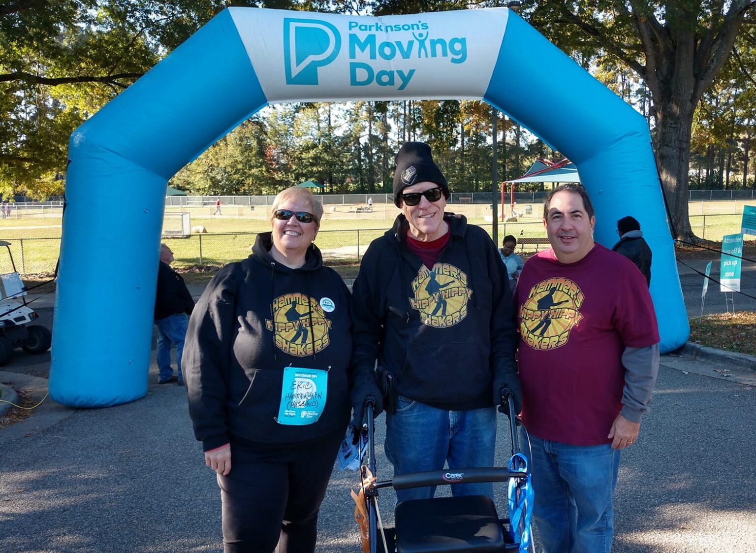 Our journey's silver lining has been the Parkinson's community